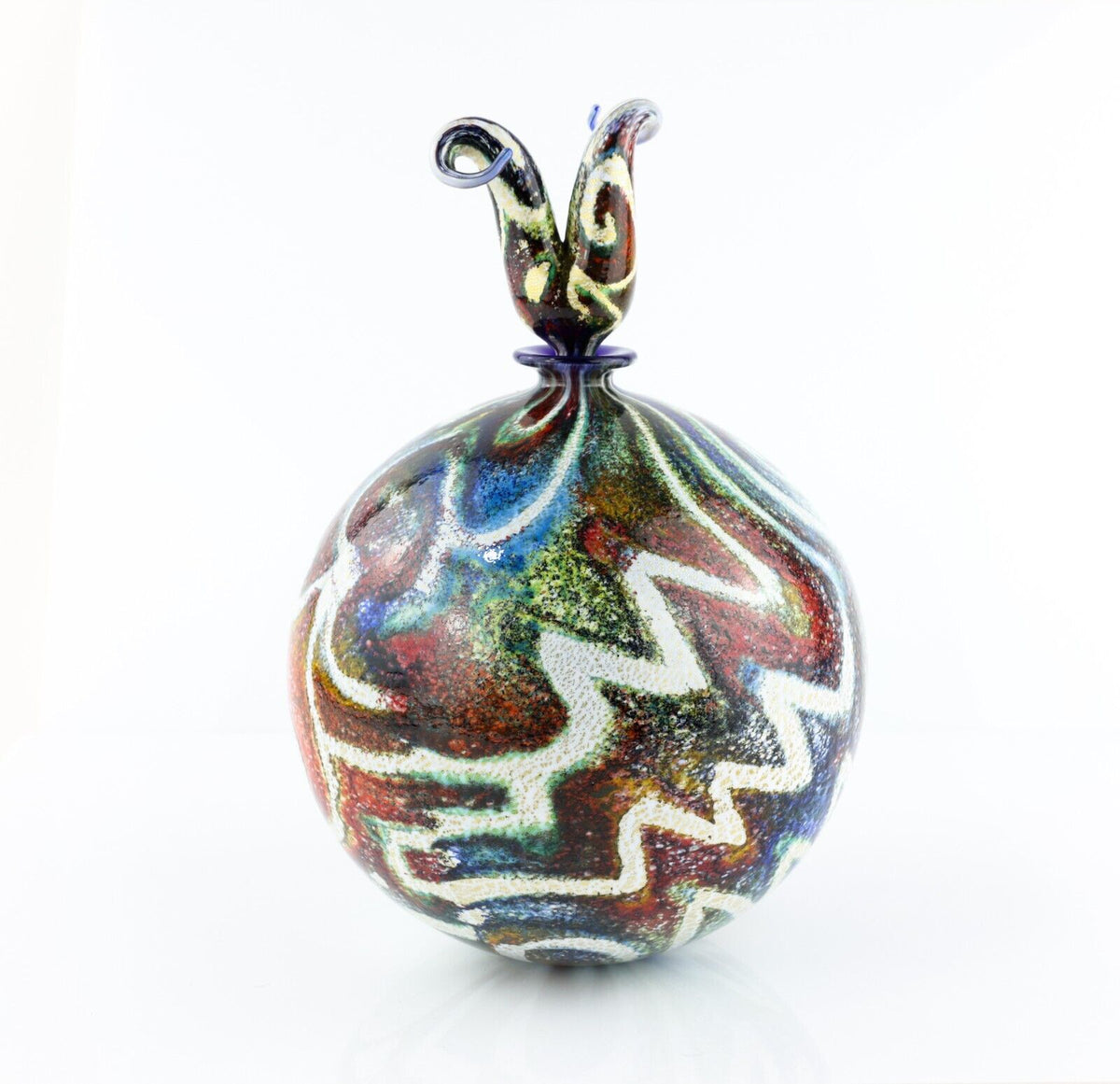 Timothy Harris, Isle Of Wight 'Jazzy' 2018 Large Glass Perfume Bottle ...