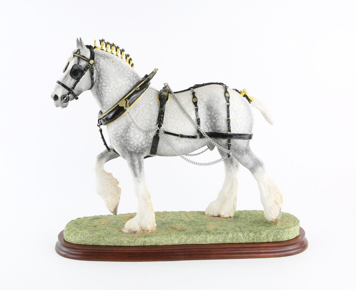 Border Fine Arts 'The Champion Shire' Large Figure Model Tableau B0888a ...