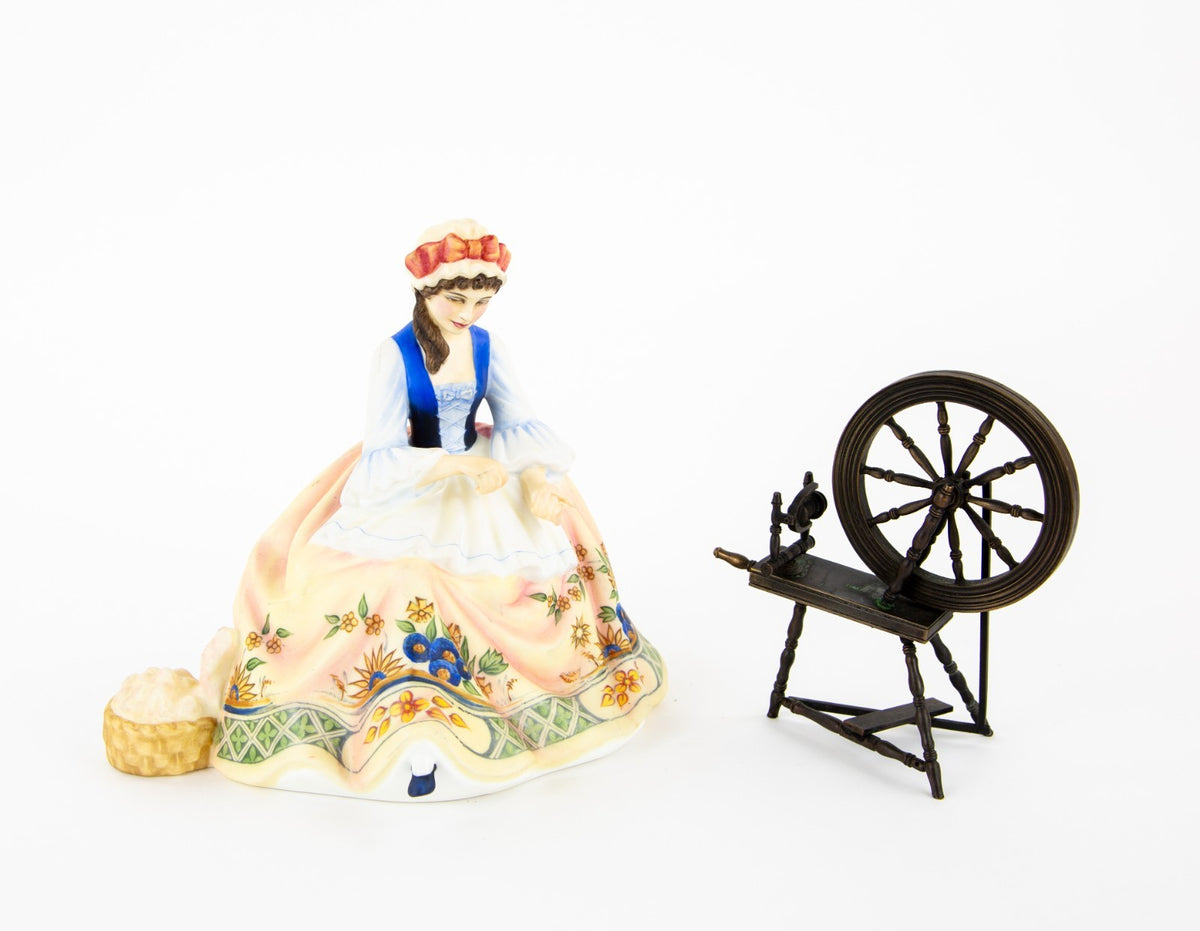 Royal Doulton 'Spinning' Limited Edition Gentle Arts Figure Model ...