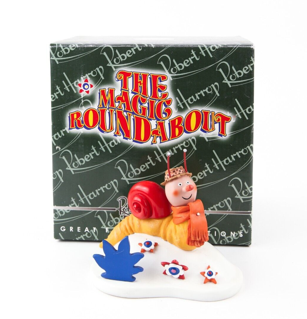 Robert Harrop 'Brian The Snail' Magic Roundabout Figure Model Mr04 ...