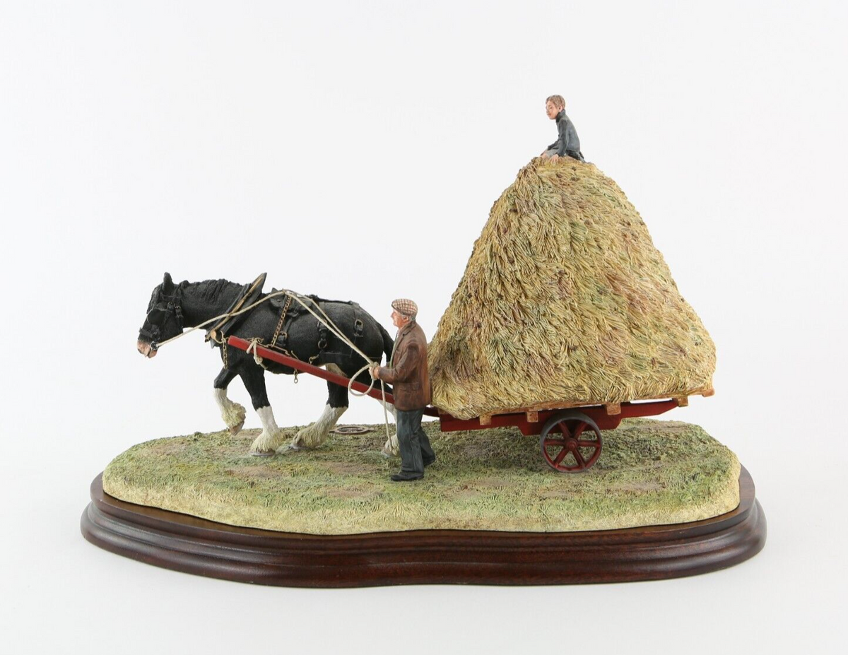 Border Fine Arts 'Hay Bogie' Figure Model Tableau B0698 181/950, Boxed ...