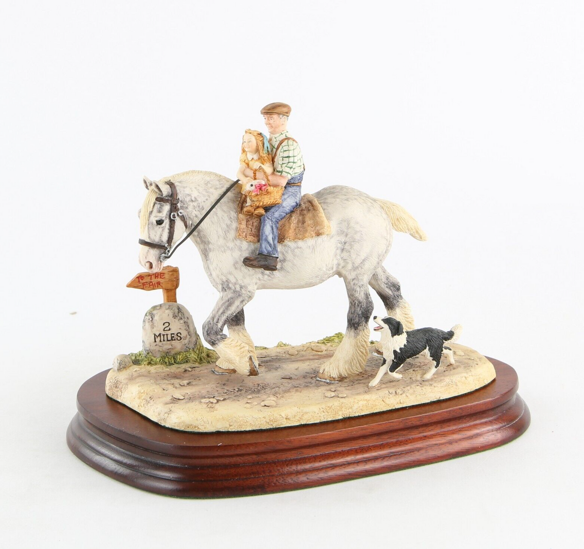 Border Fine Arts 'Off To The Fair' Figure Model Tableau Eg6 932/1994 ...