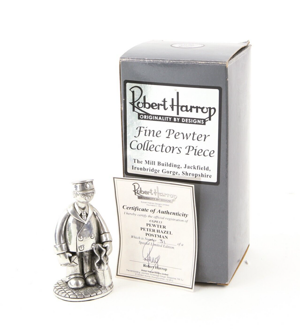 Robert Harrop 'Pewter Peter Hazel' Camberwick Green Figure Model Cgpe13 ...