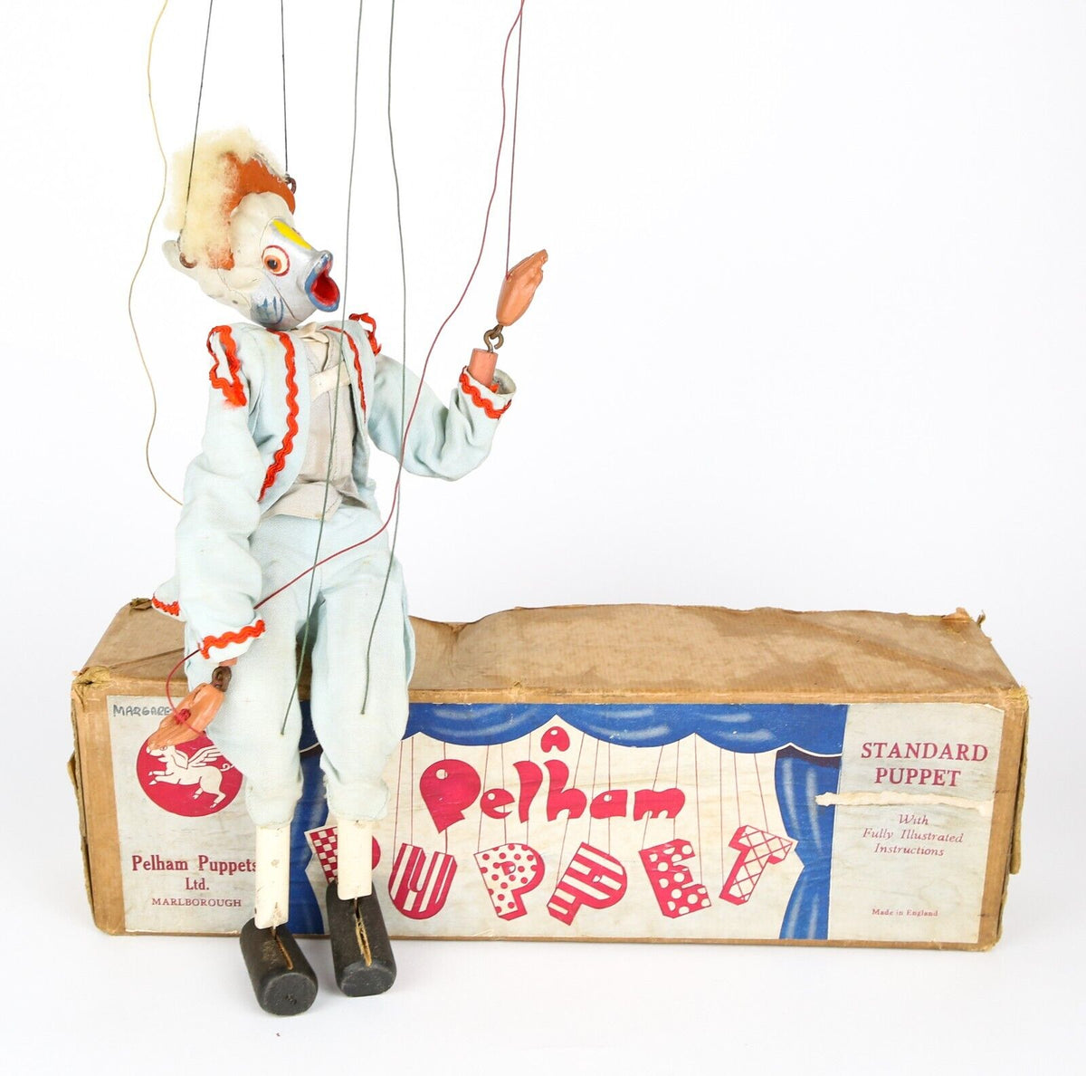 Pelham Puppet 'Fish Footman' Rare Alice In Wonderland Puppet C1950 ...