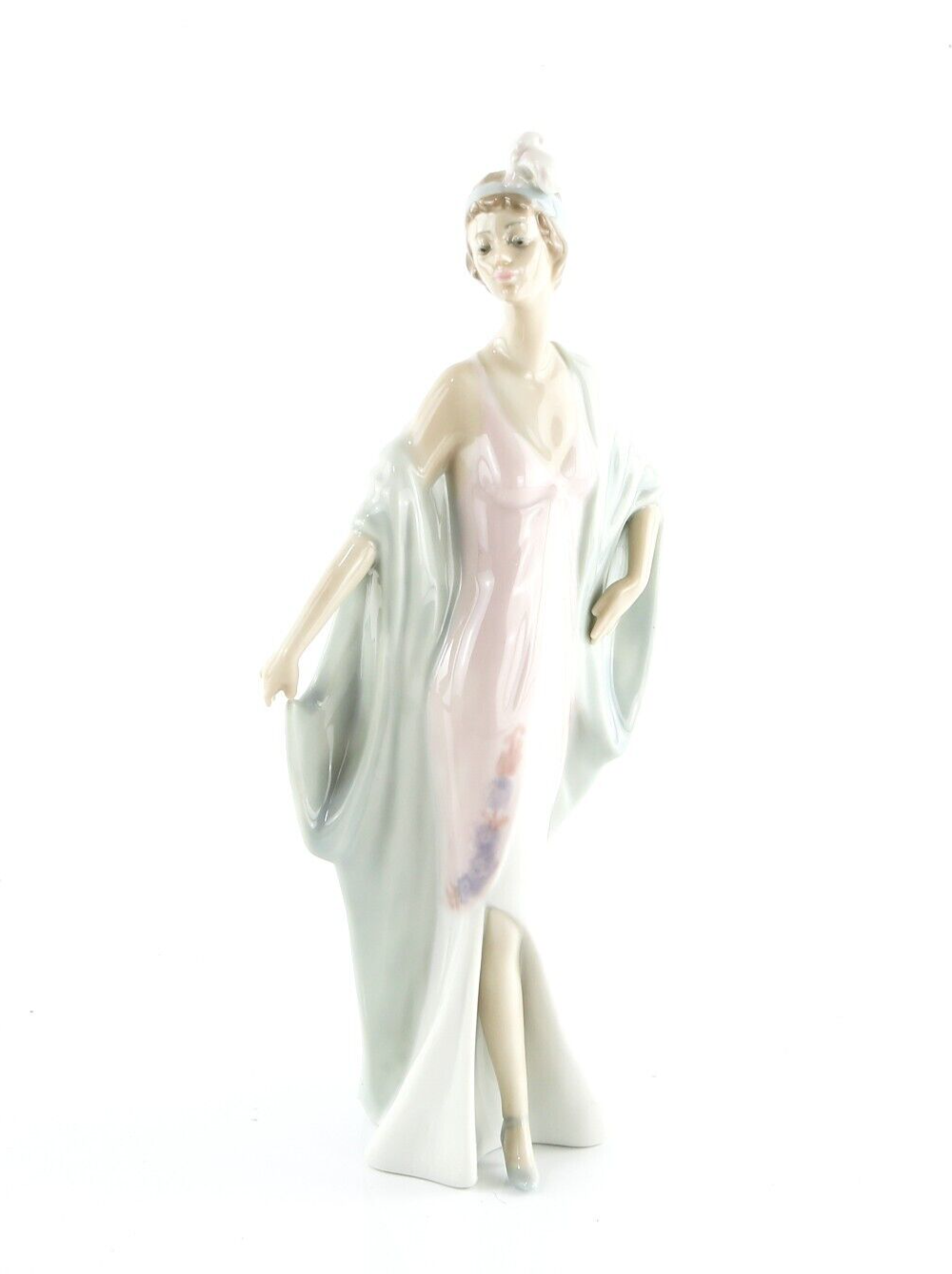 Lladro 'Sophisticate' Flapper Lady Figure Model 5787, Boxed — PM ...