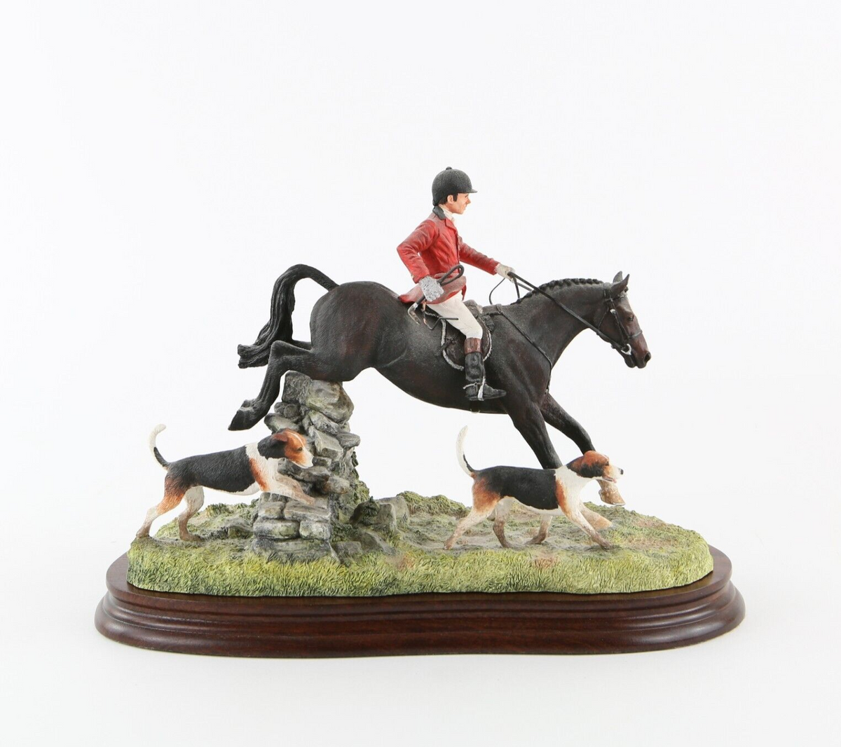 Border Fine Arts 'A Day With The Hounds' Figure Model Tableau B0789 111 ...