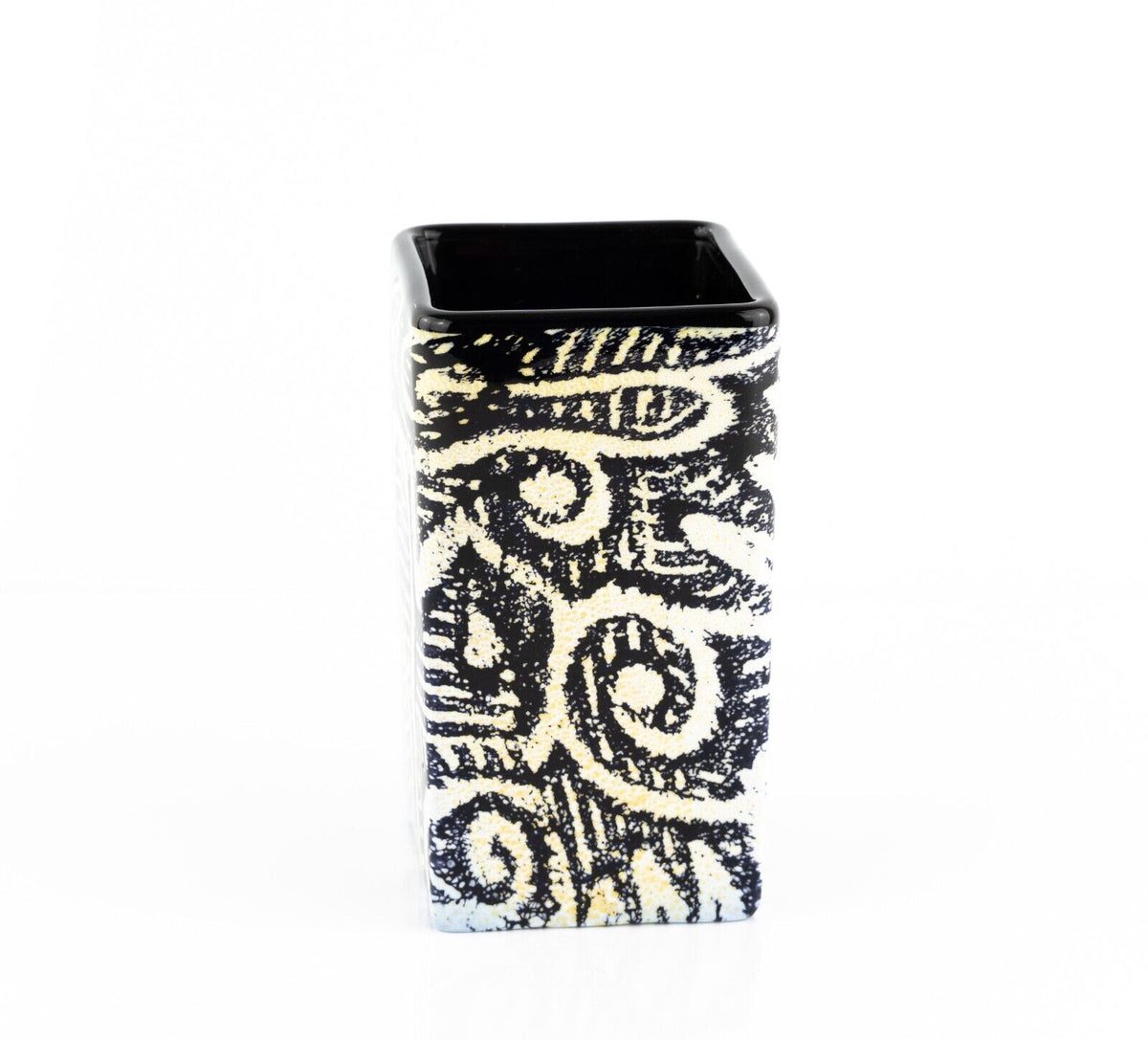 Timothy Harris For Isle Of Wight 'Jazzy Monochrome' Glass Rectangle ...