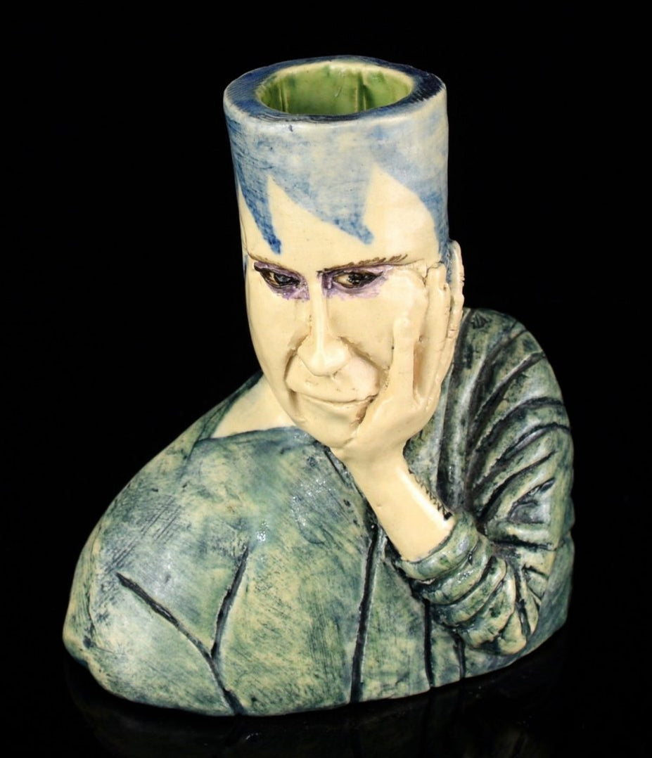 Amanda Popham For Liberty & Co. - 1998 Studio Art Pottery Figural ...