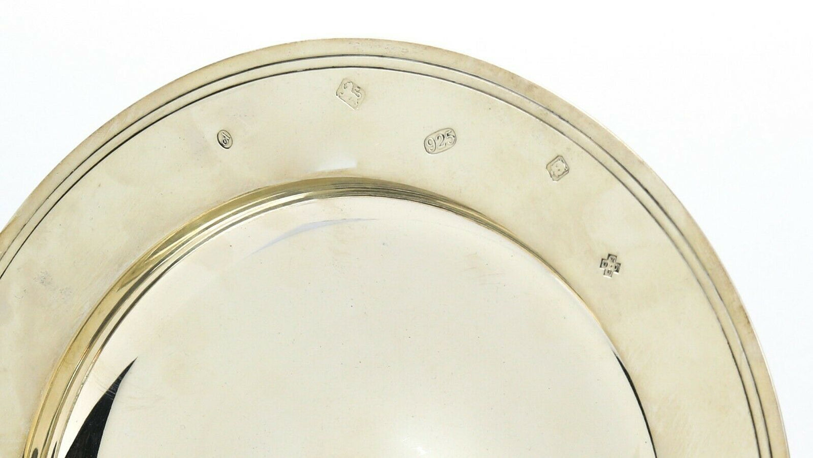 Asprey & Garrard, London 2000 - Large 925 Sterling Silver Armada Dish ...