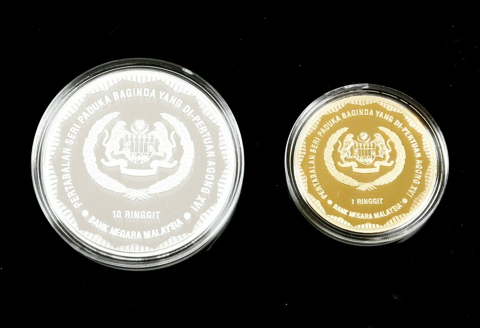 Bank Negara - Central Bank Of Malaysia Nordic Gold & Silver Proof Coin ...