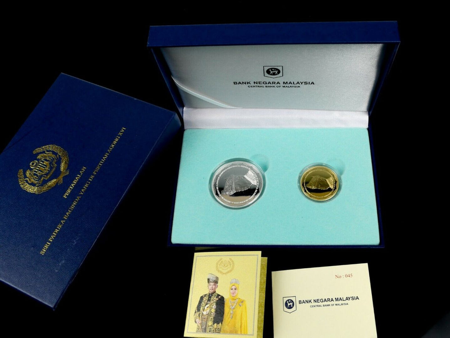 Bank Negara - Central Bank Of Malaysia Nordic Gold & Silver Proof Coin ...