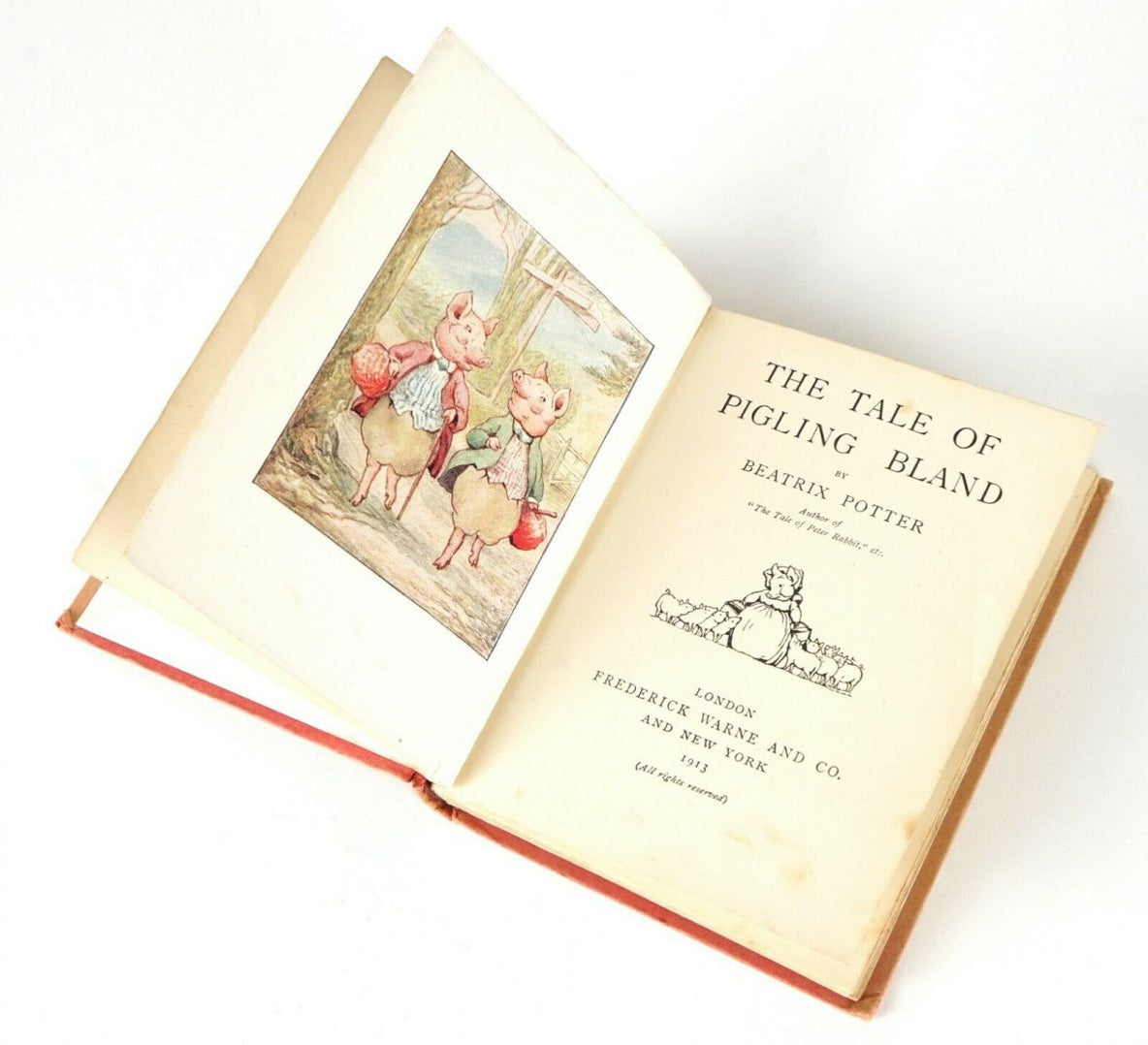 Beatrix Potter -The Tale Of Pigling Bland- First Edition, Frederick ...