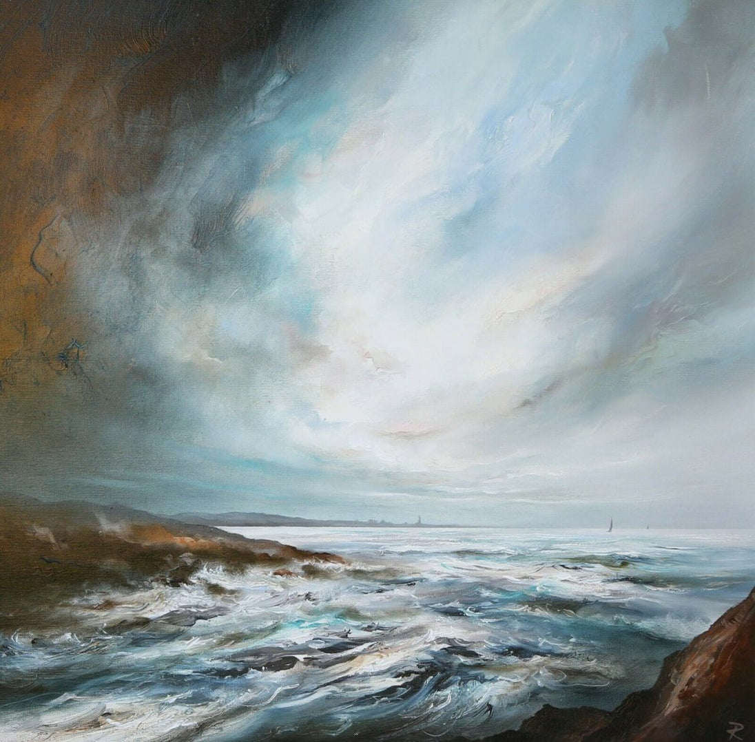 Chris & Steve Rocks (C20Th) -Times Remembered- Large Acrylic On Canvas ...