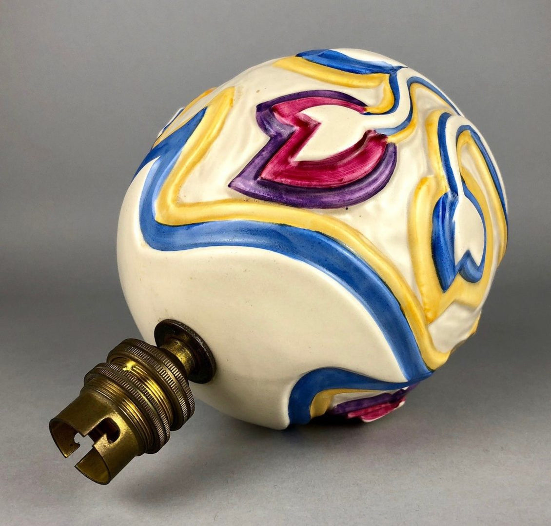 Clarice Cliff -Sgraffito- Art Deco Newport Round Ball Globular Tulip ...