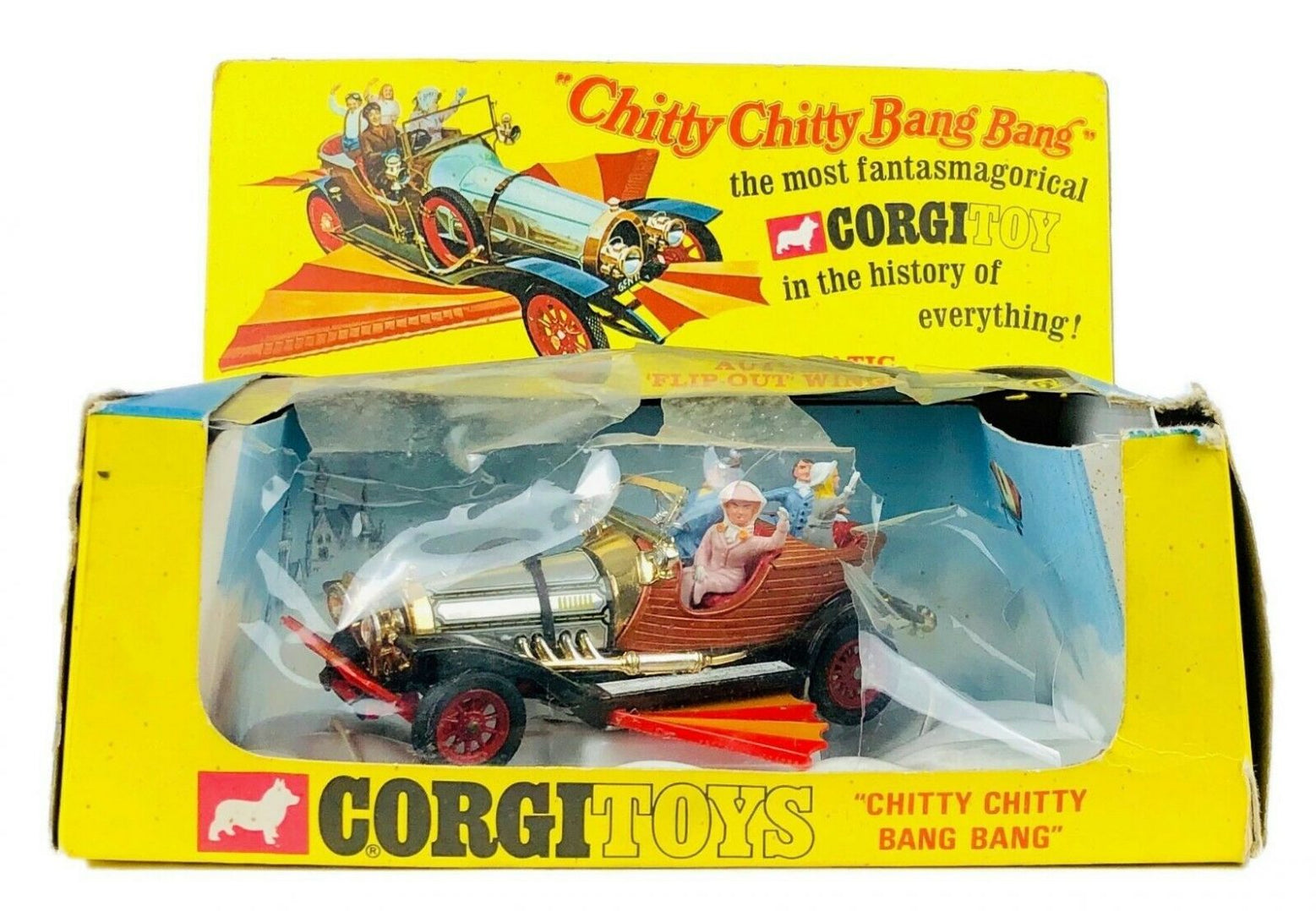 Corgi Toys -Chitty Chitty Bang Bang No. 266- Vintage 1967 Model, Boxed ...