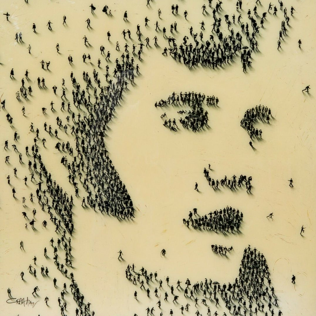 Craig Alan (American, B.1971) -Elvis The King Iii- Original Mixed Media ...