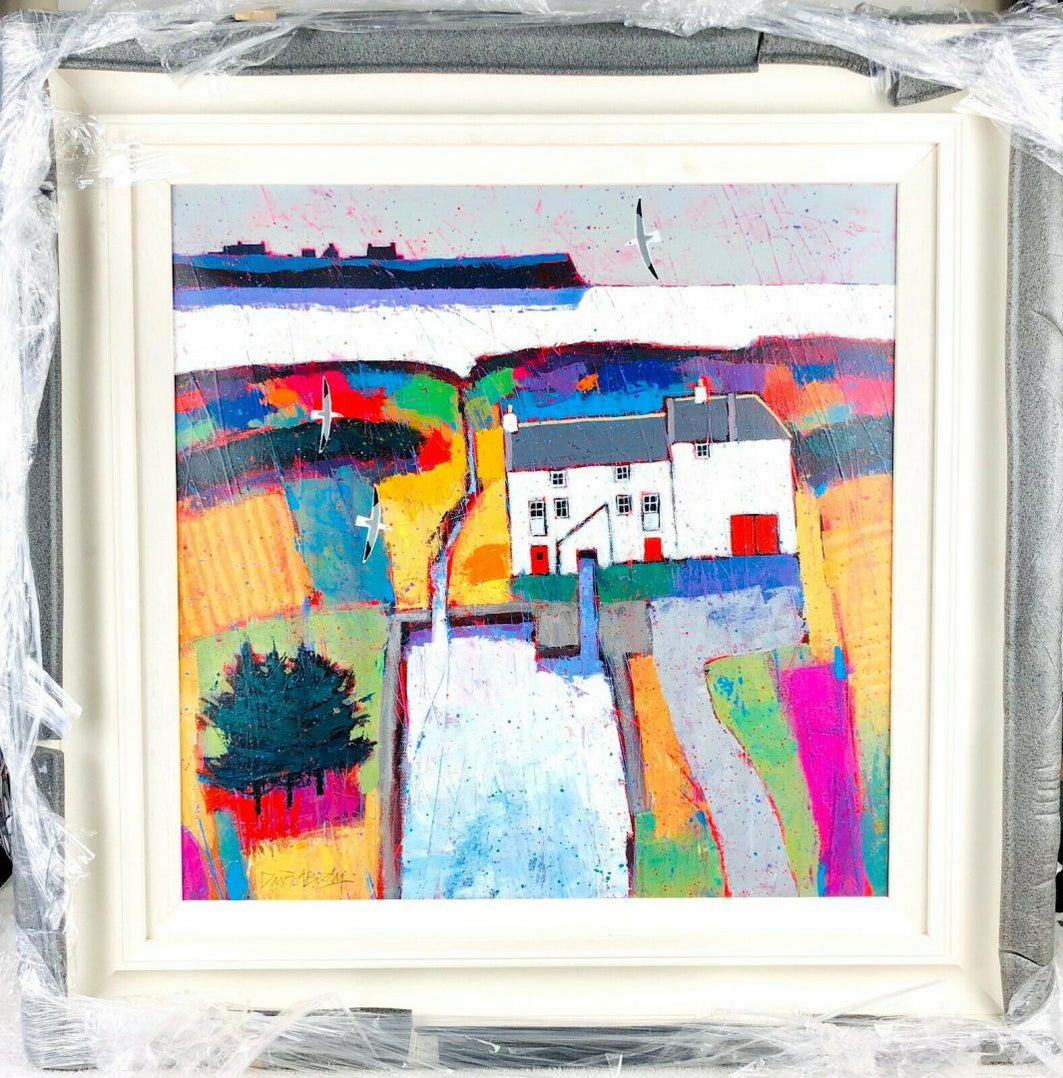 David Body (British, C20Th) -Milland Pond- Farm Landscape, Original Oil ...