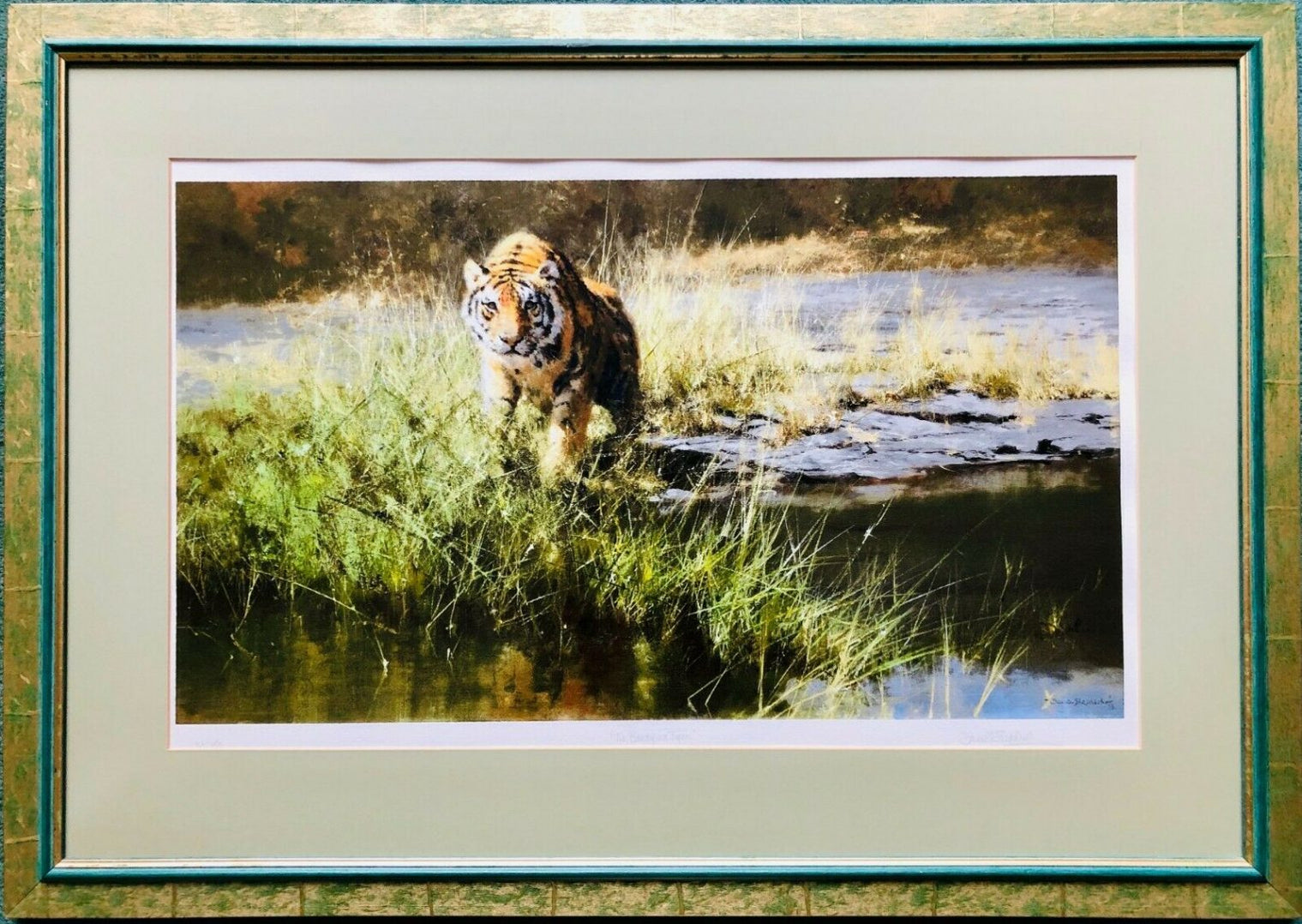 David Shepherd (1931-2017) -Bandipur Tiger- Limited Edition Print 33/ ...