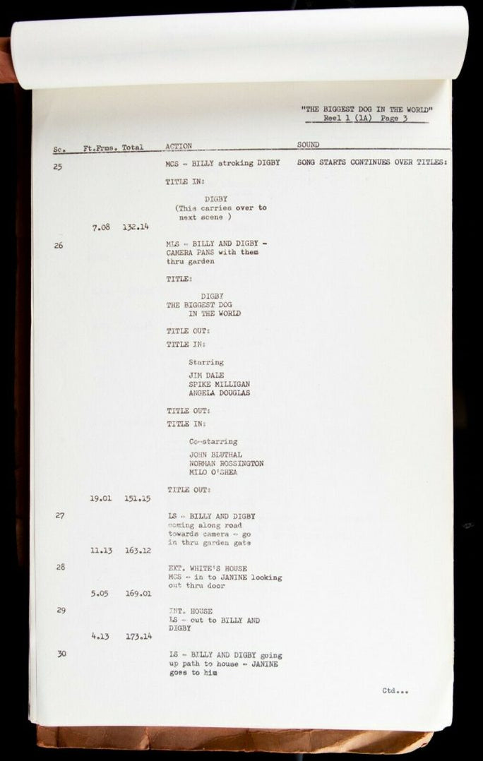 Digby, The Biggest Dog In The World (1973) - Walter Shenson Films Movie ...