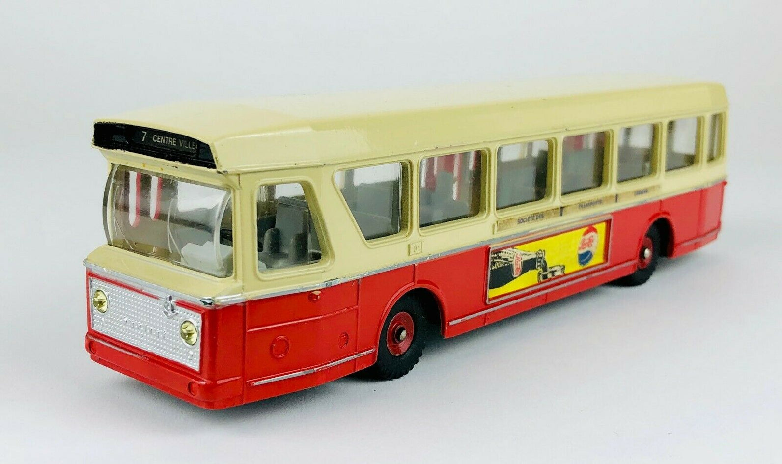 Dinky Supertoys -Autobus Parisien Ou Urban No. 889U- French Bus Coach ...