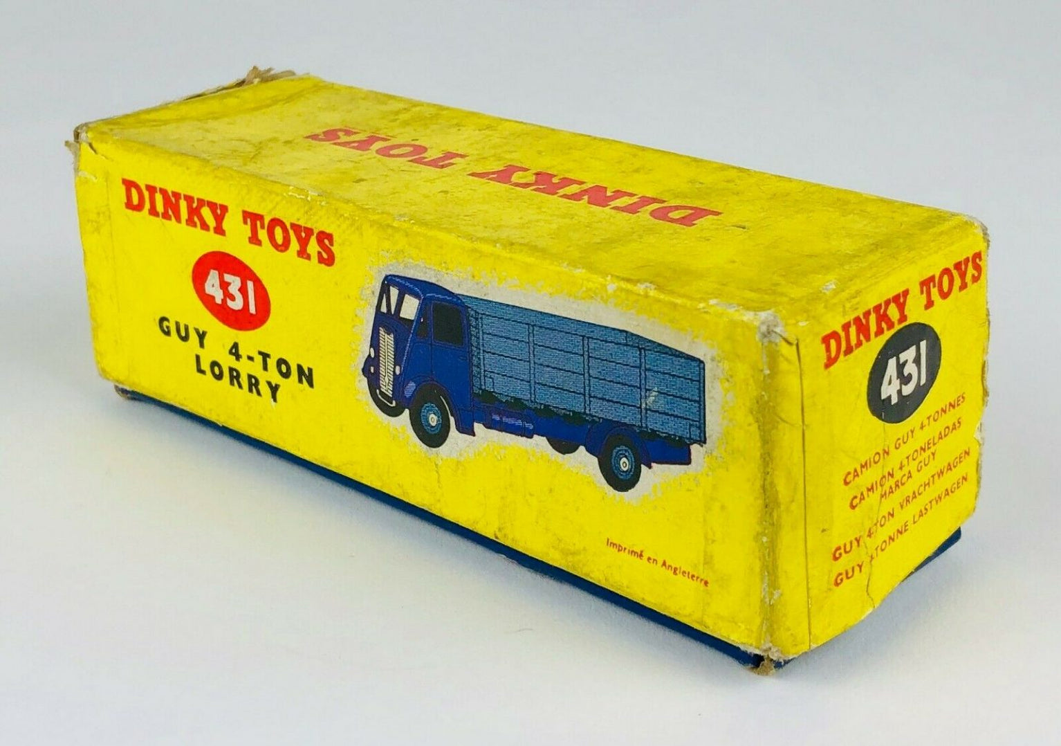 Dinky Toys -Guy Otter 4-Ton Lorry No. 431- Open Back Dropside Truck Van ...