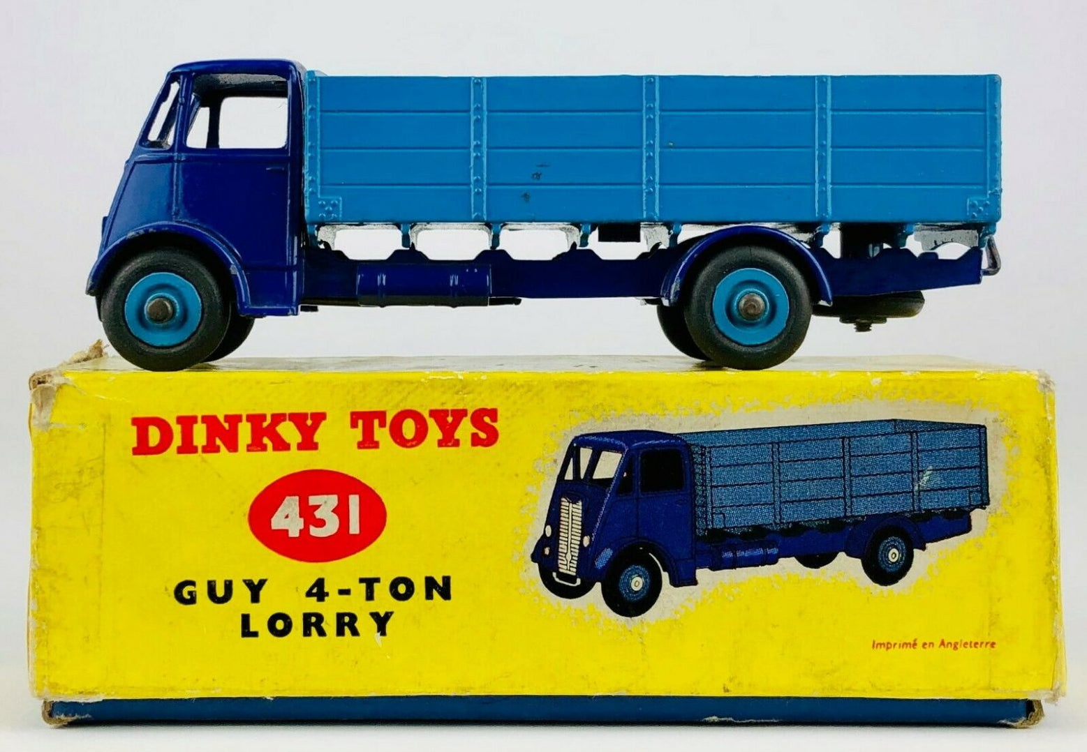 Dinky Toys -Guy Otter 4-Ton Lorry No. 431- Open Back Dropside Truck Van ...