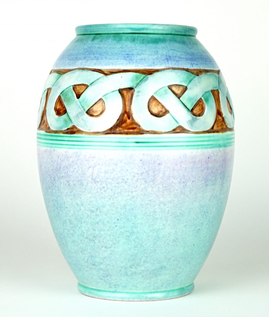 Albert Hallam & Mr Owen For Beswick Pottery - C1934 Ovoid Oviform Vase ...