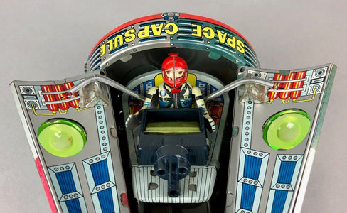 Horikawa -New Space Capsule- Vintage United States Nasa Tin Plate ...