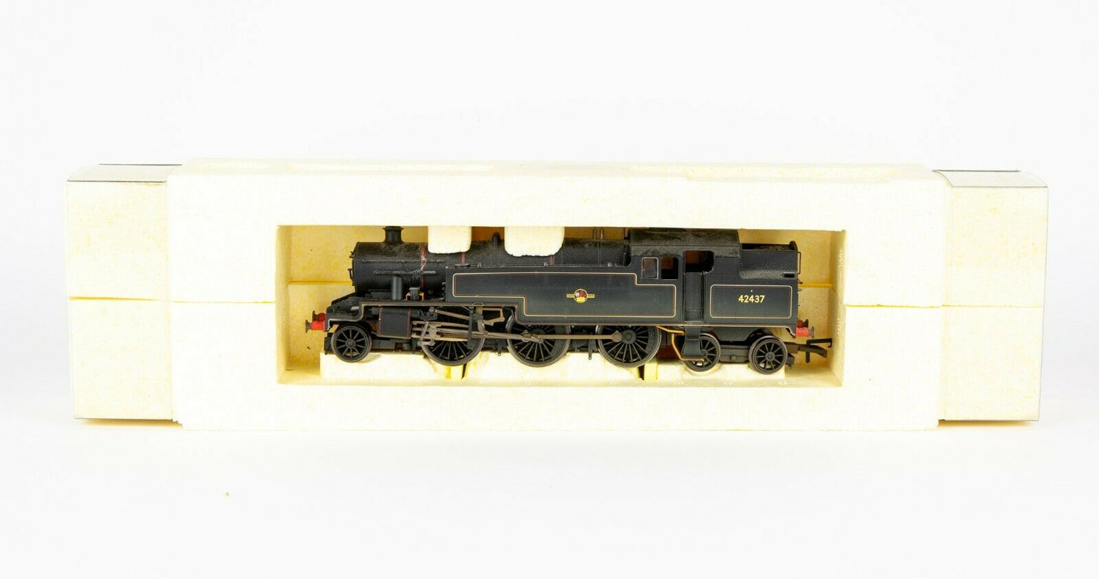 Hornby -Br Stanier 4Mt, Weathered- 00 Railway Locomotive Train R2637X ...