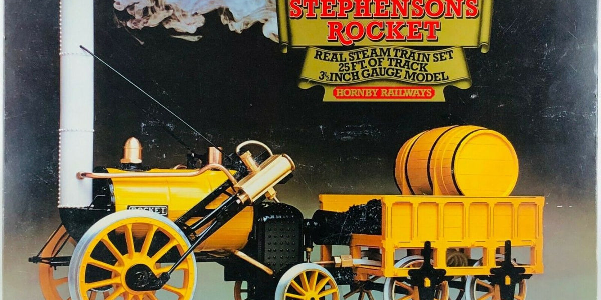 Hornby Railways -Stephensons Rocket- Live Steam Locomotive Train Engine ...
