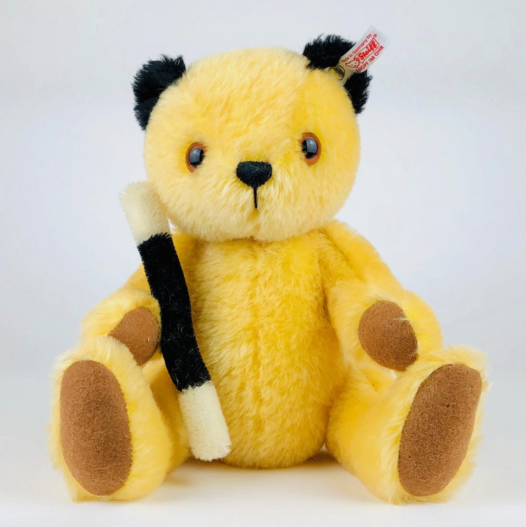 Steiff -Sooty- Limited Edition Yellow Jointed Teddy Bear Friends Wand ...