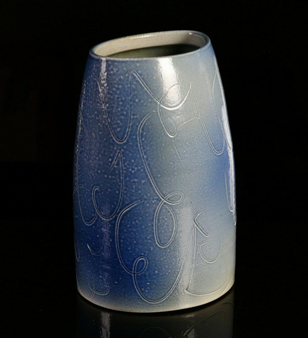 Jane Hamlyn (British, B.1940) Studio Art Pottery Asymmetric Ovoid ...