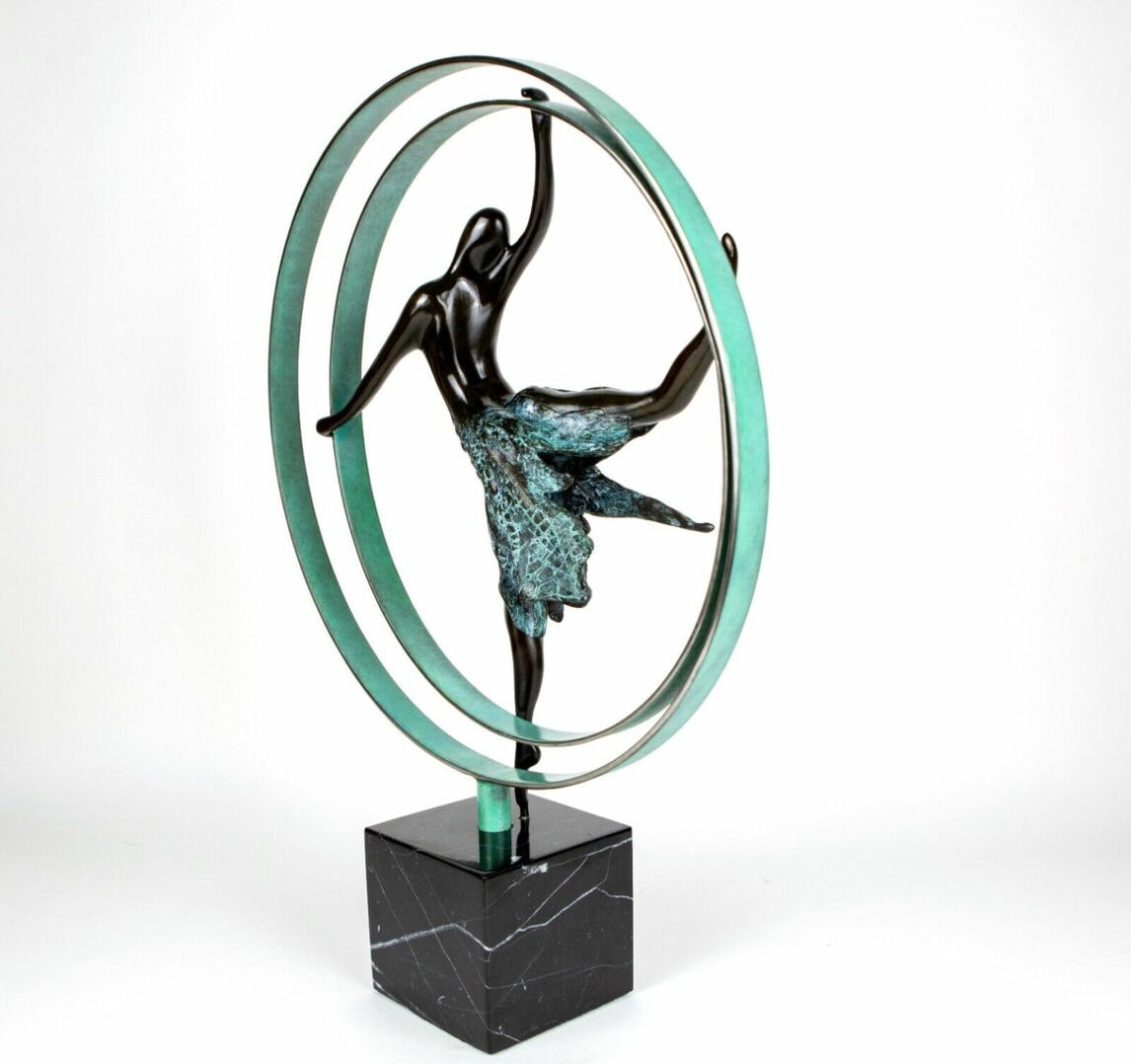 Jennine Parker -Elevation- Limited Edition Bronze Dancer Sculpture ...
