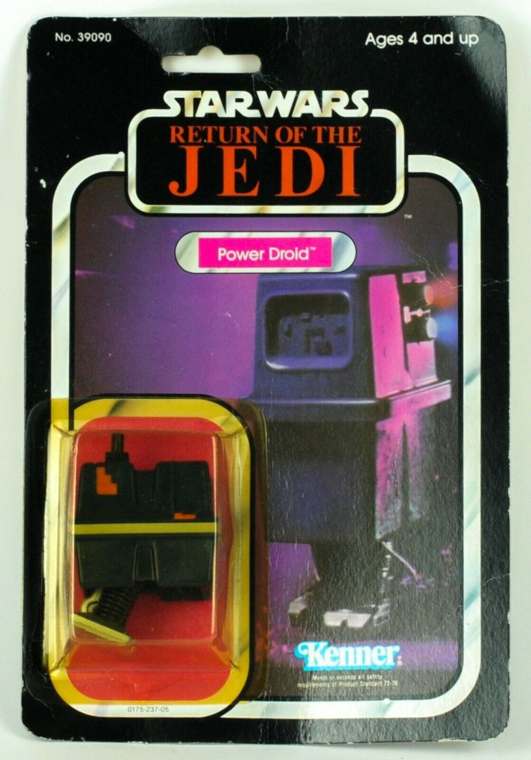 Kenner -Power Droid- Vintage Star Wars Return Jedi Rotj 77-Back Carded ...
