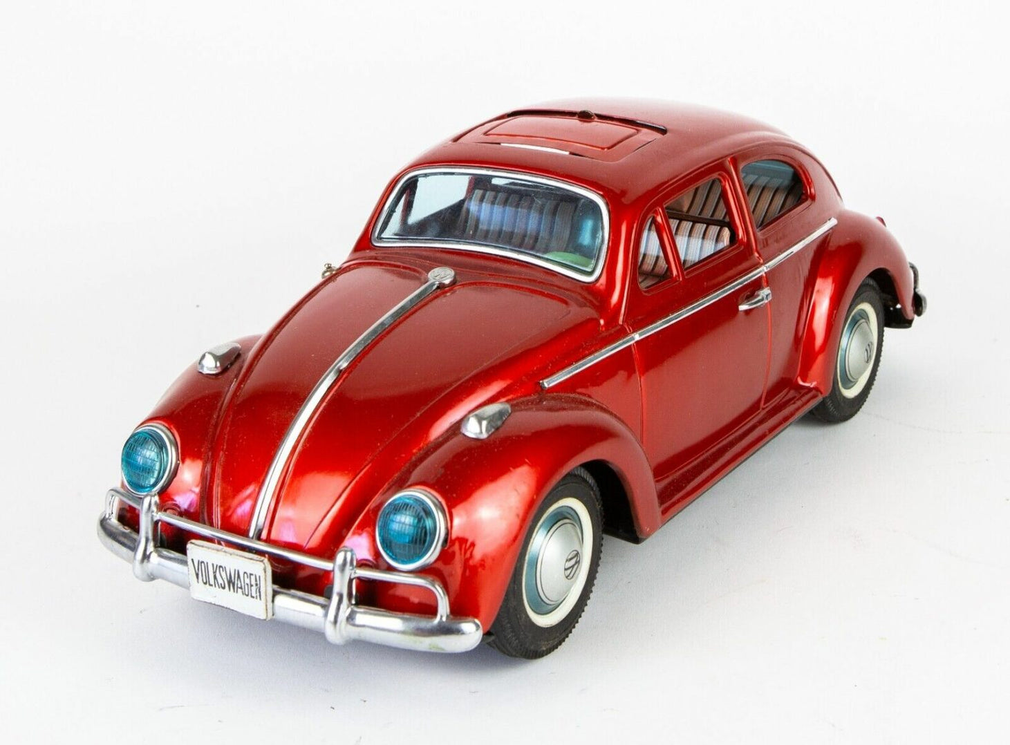 Kingsize Volkswagen - Vintage Japanese Tin Plate Model Vw Beetle Car ...
