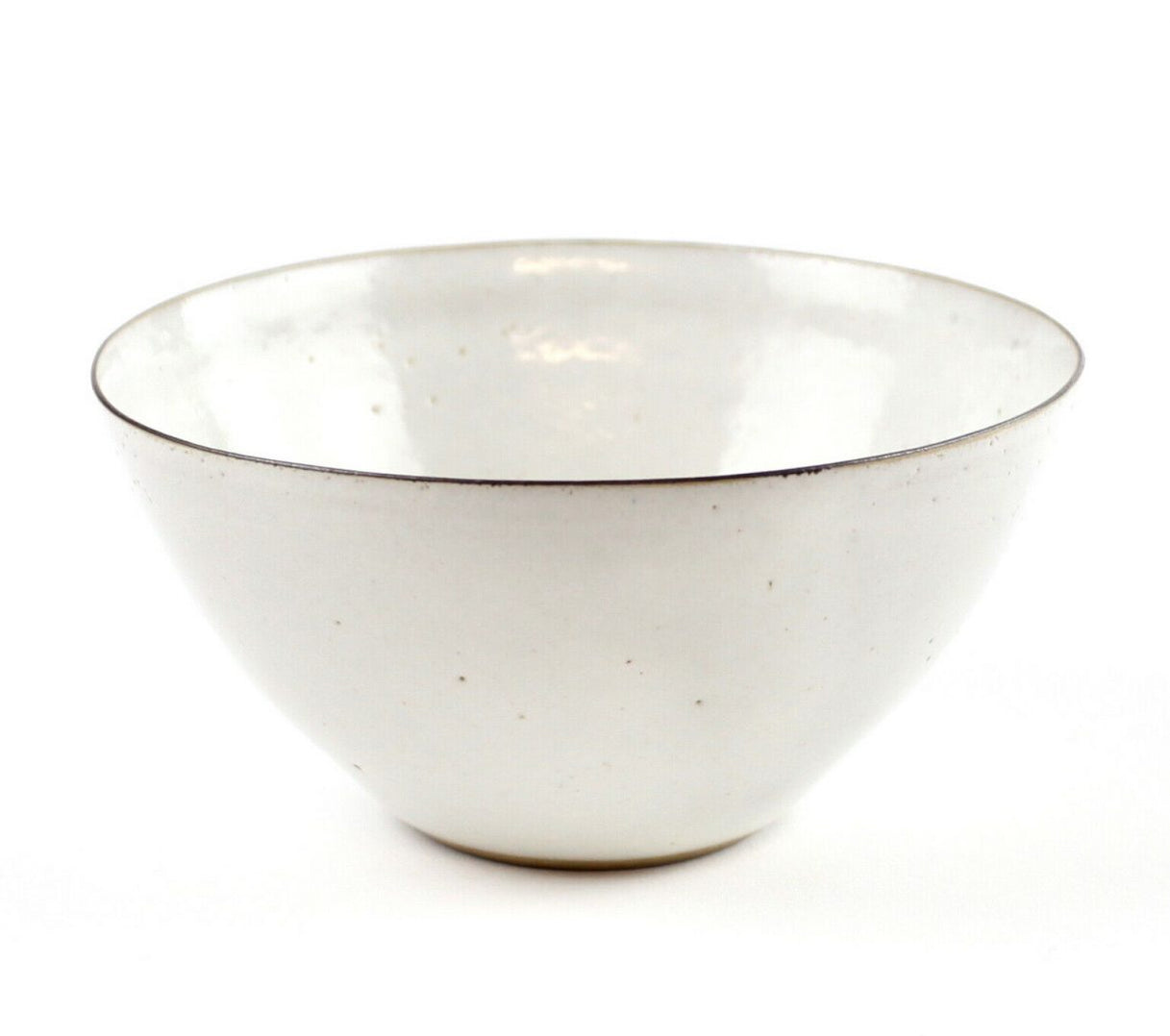 Lucie Rie (British, 1902-1995), Studio Pottery White Stoneware Bowl ...