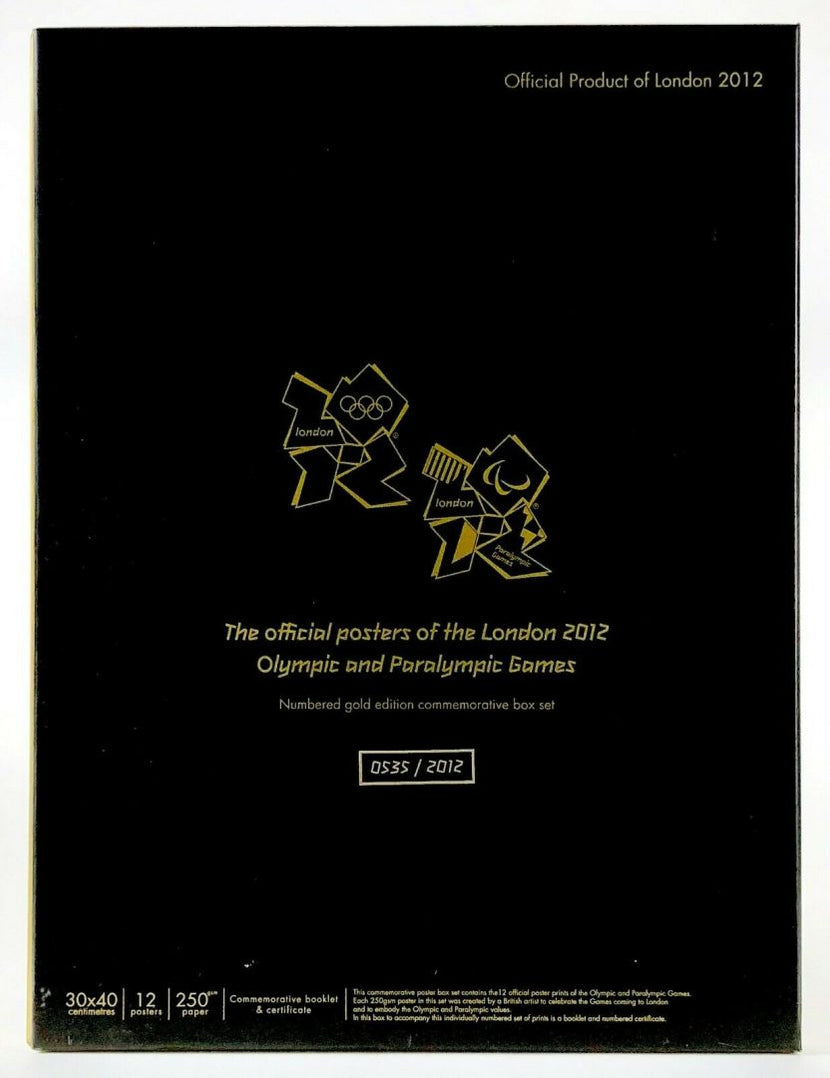 Official Posters London 2012 Olympic & Paralympic Games, Limited ...