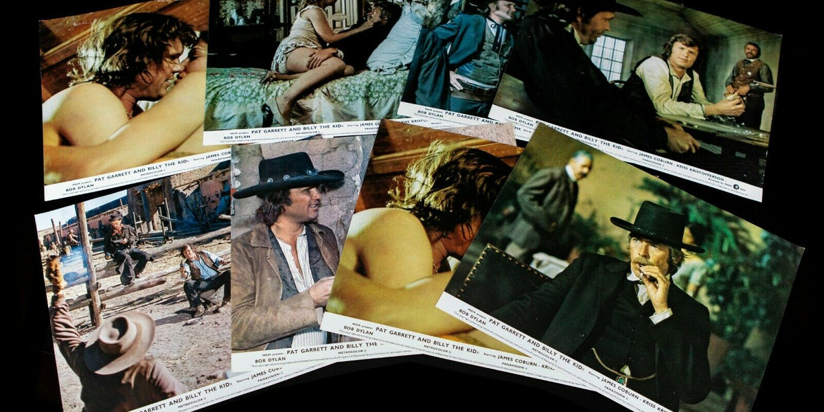 Pat Garrett & Billy Kid (1973) - 8X Uk British Film Front Of House ...