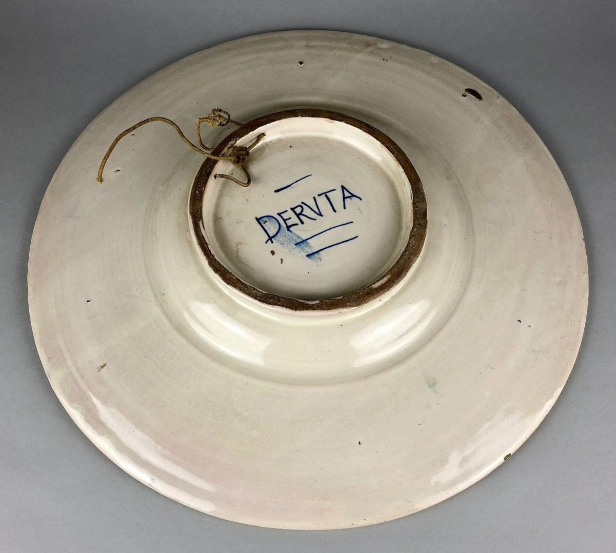 Pietro Vannucci - Deruta Italian Maiolica Studio Art Pottery Charger ...