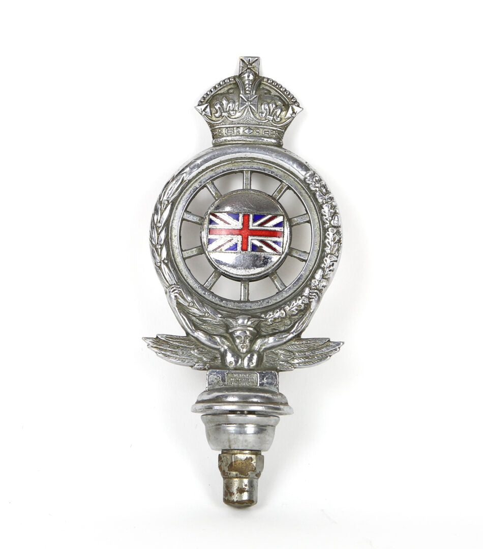 Rac Royal Automobile Club - Classic Car Members Union Jack Enamel Badge ...