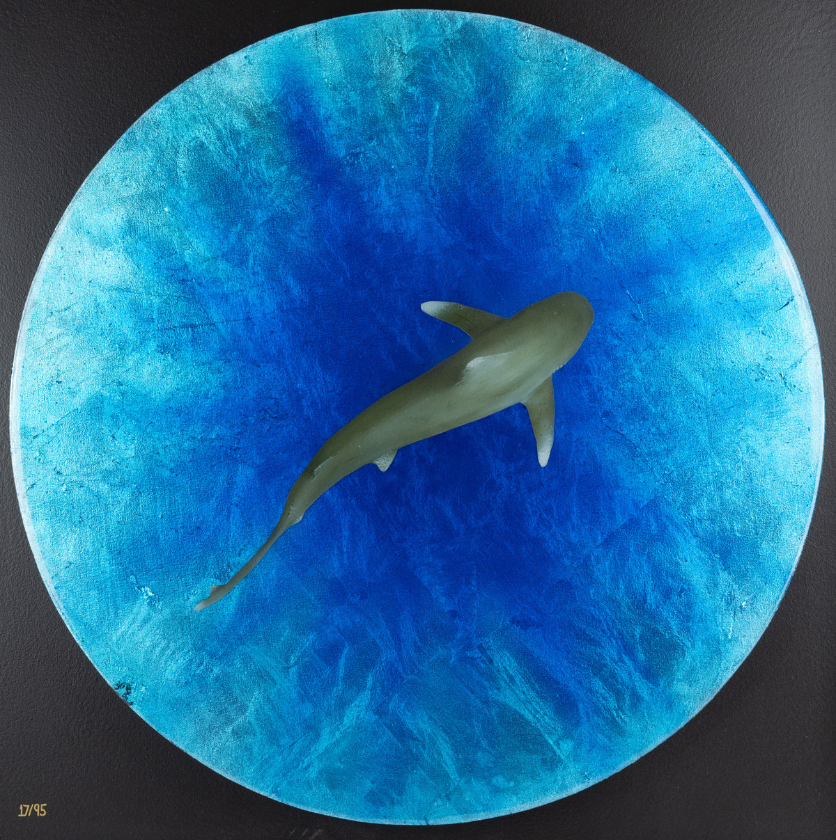 Nick O'Neill, 'The Great Blue', Hand Embellished Mixed Media 17/95 ...