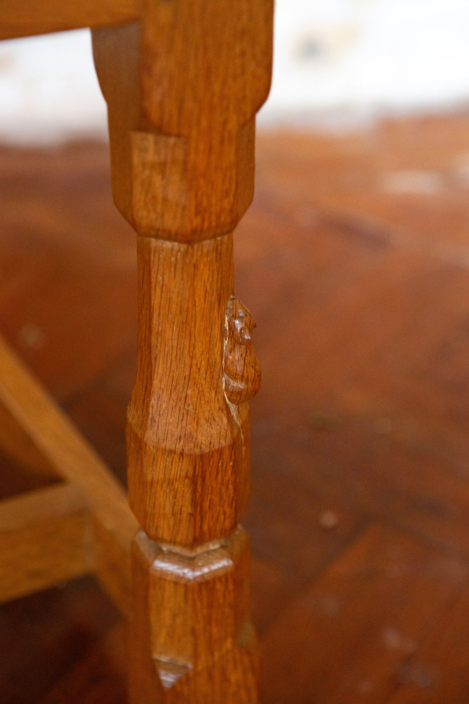 Robert 'Mouseman' Thompson Of Kilburn - Solid Oak 6Ft Dining Table ...