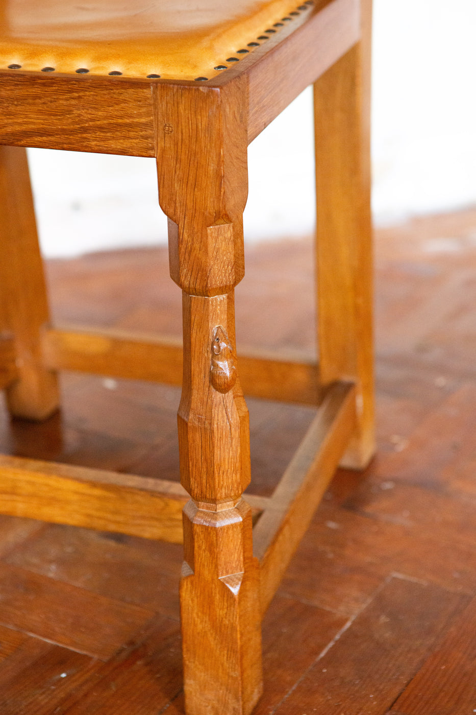 Robert 'Mouseman' Thompson Of Kilburn - Solid Oak 6Ft Dining Table ...