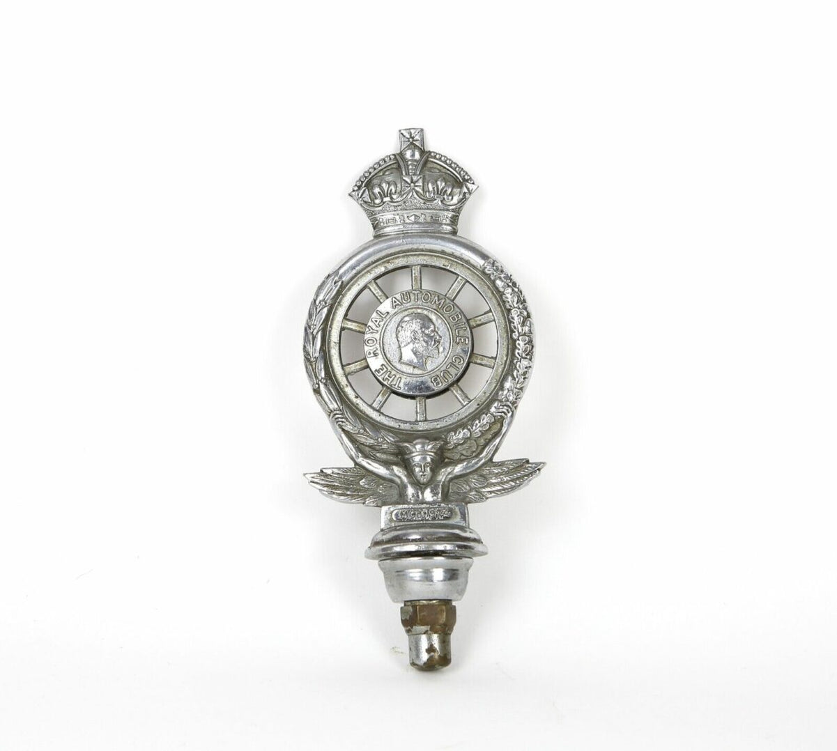 Rac Royal Automobile Club - Classic Car Members Union Jack Enamel Badge ...