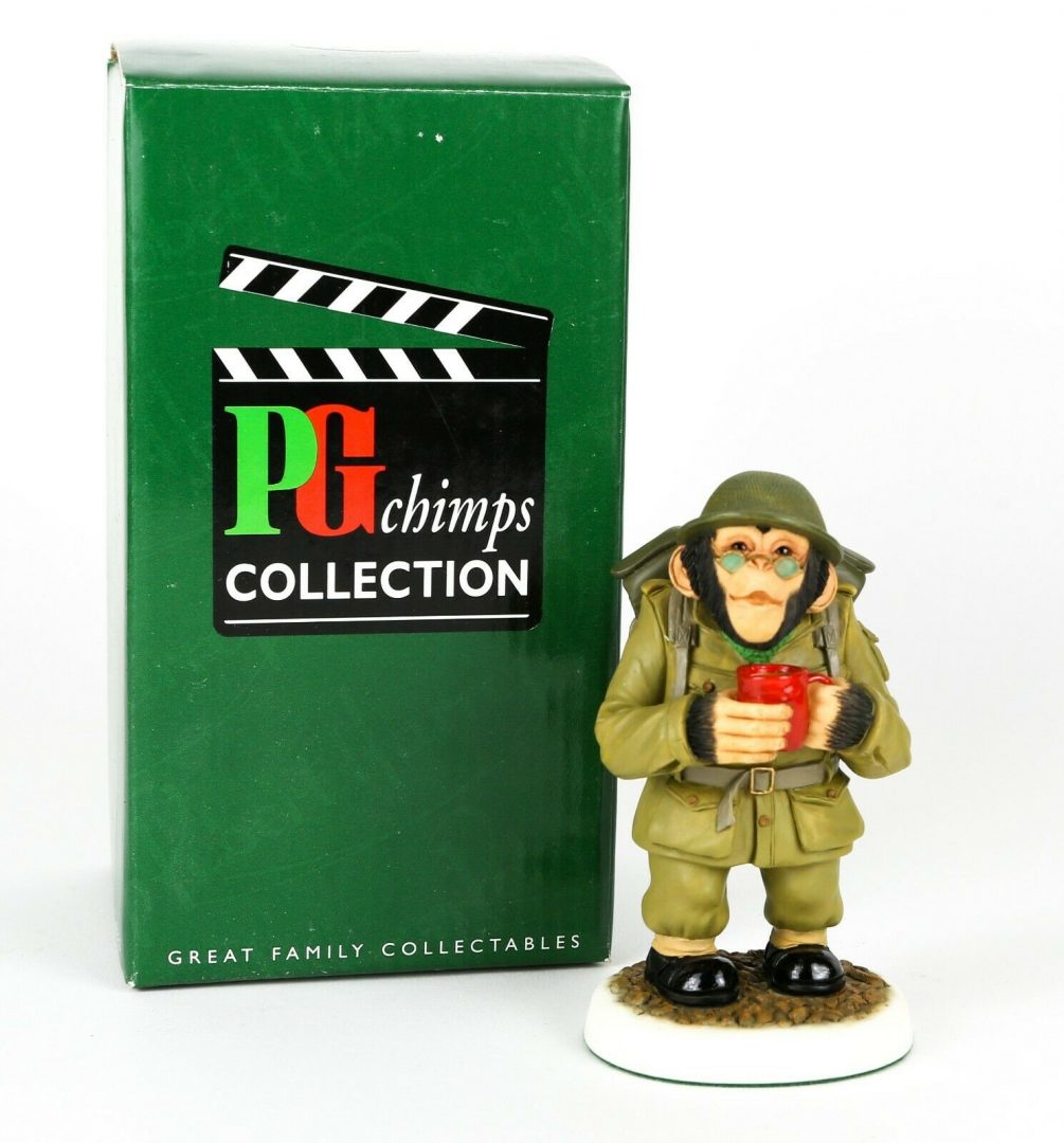 Robert Harrop -Tommy Gunn- Pg Tips Chimps Collection Figure Model Pg013 ...