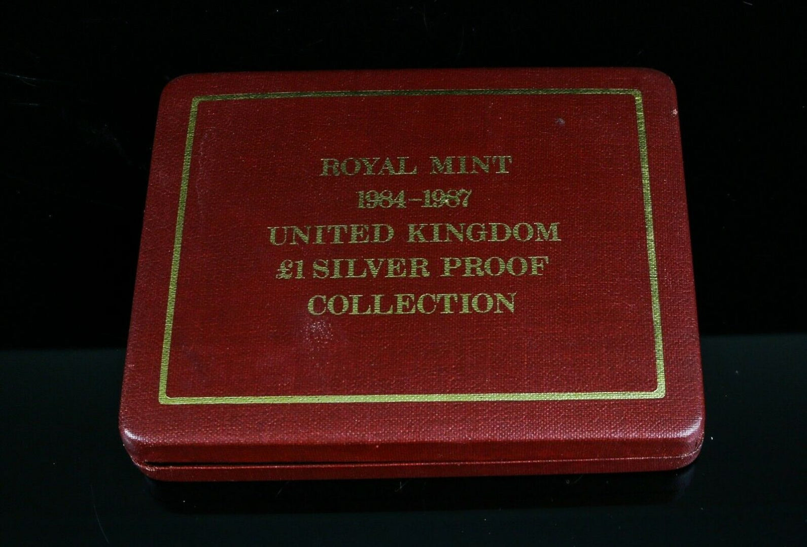 Royal Mint -£1 Silver Proof Collection- 1984-1987 Uk Limited Edition ...