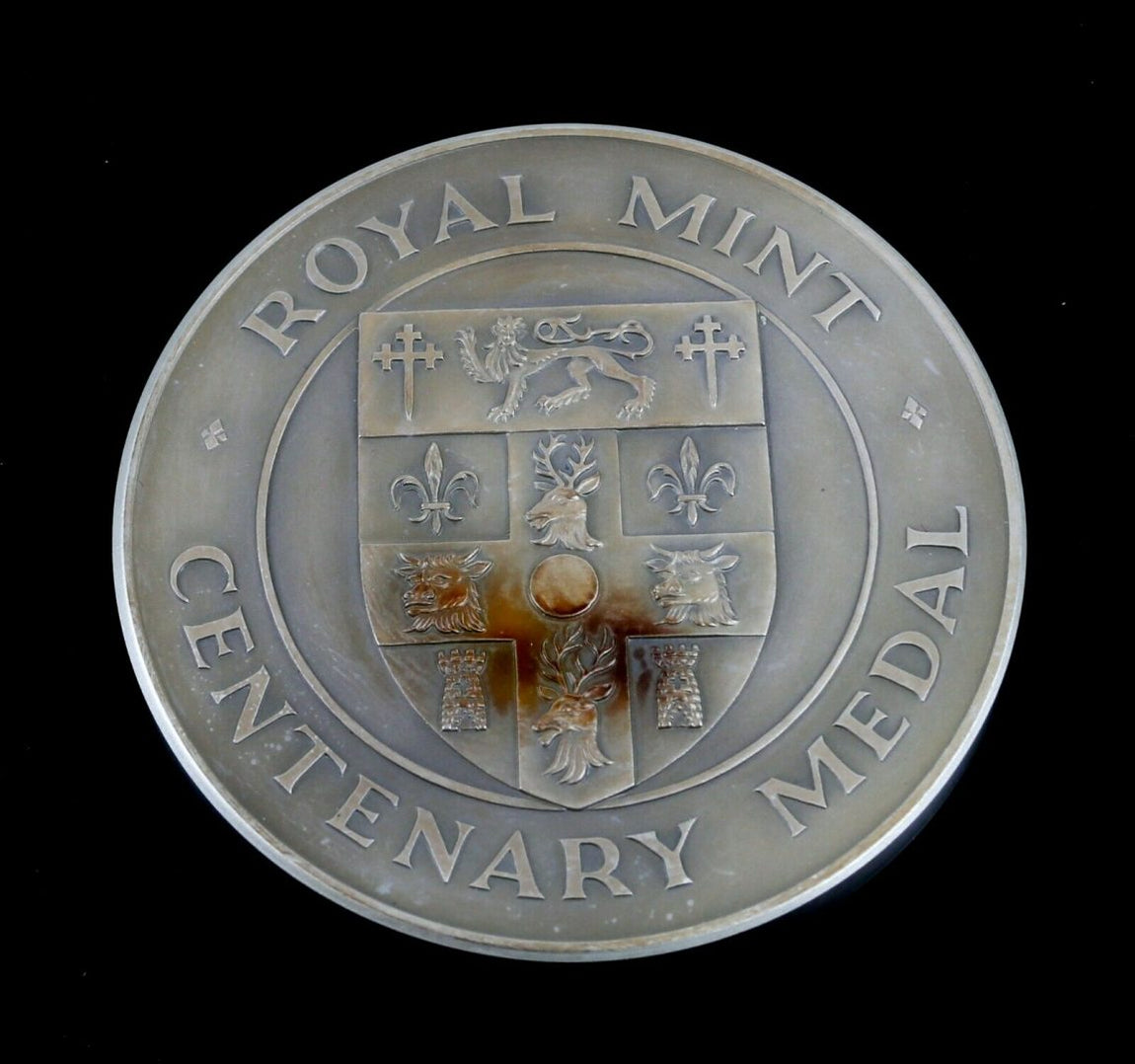 Royal Mint - 1992 Millennium Office High Sheriff Commemorative Silver ...