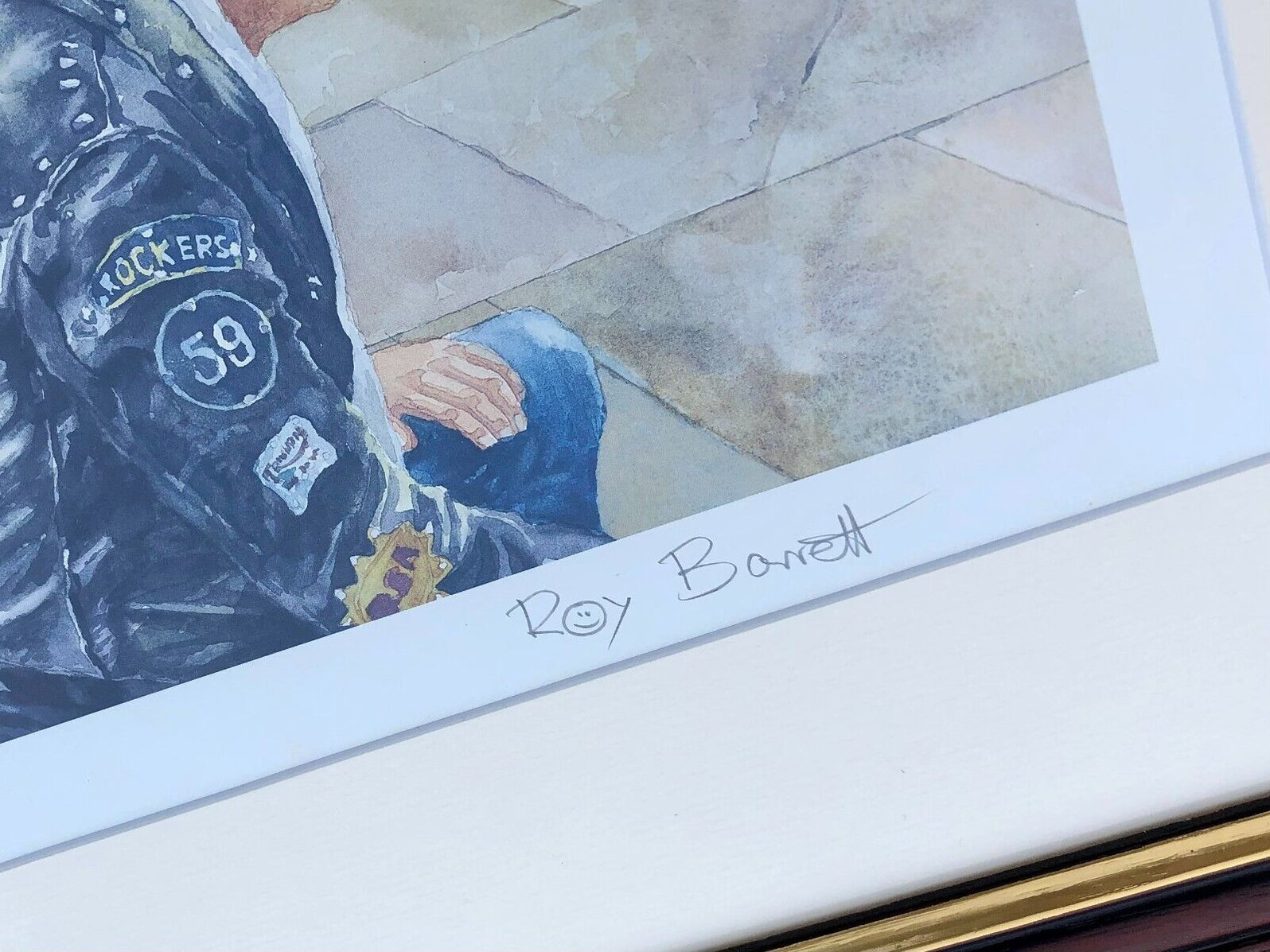 Roy Barrett 'Ace Cafe' Artist Proof Limited Edition Motorcycle Bike ...