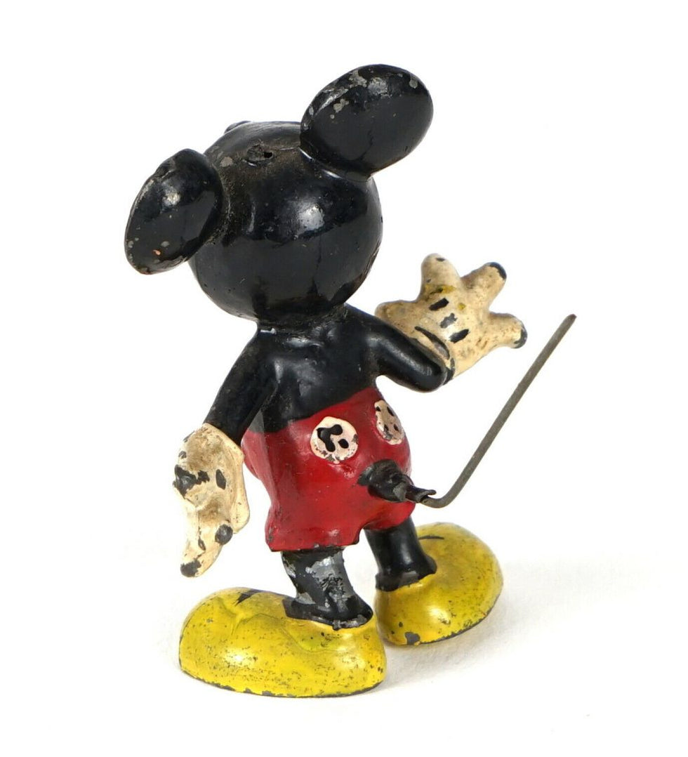 Sacul -Mickey Mouse- 1951-54 Painted Cast Lead Metal Walt Disney Figure ...