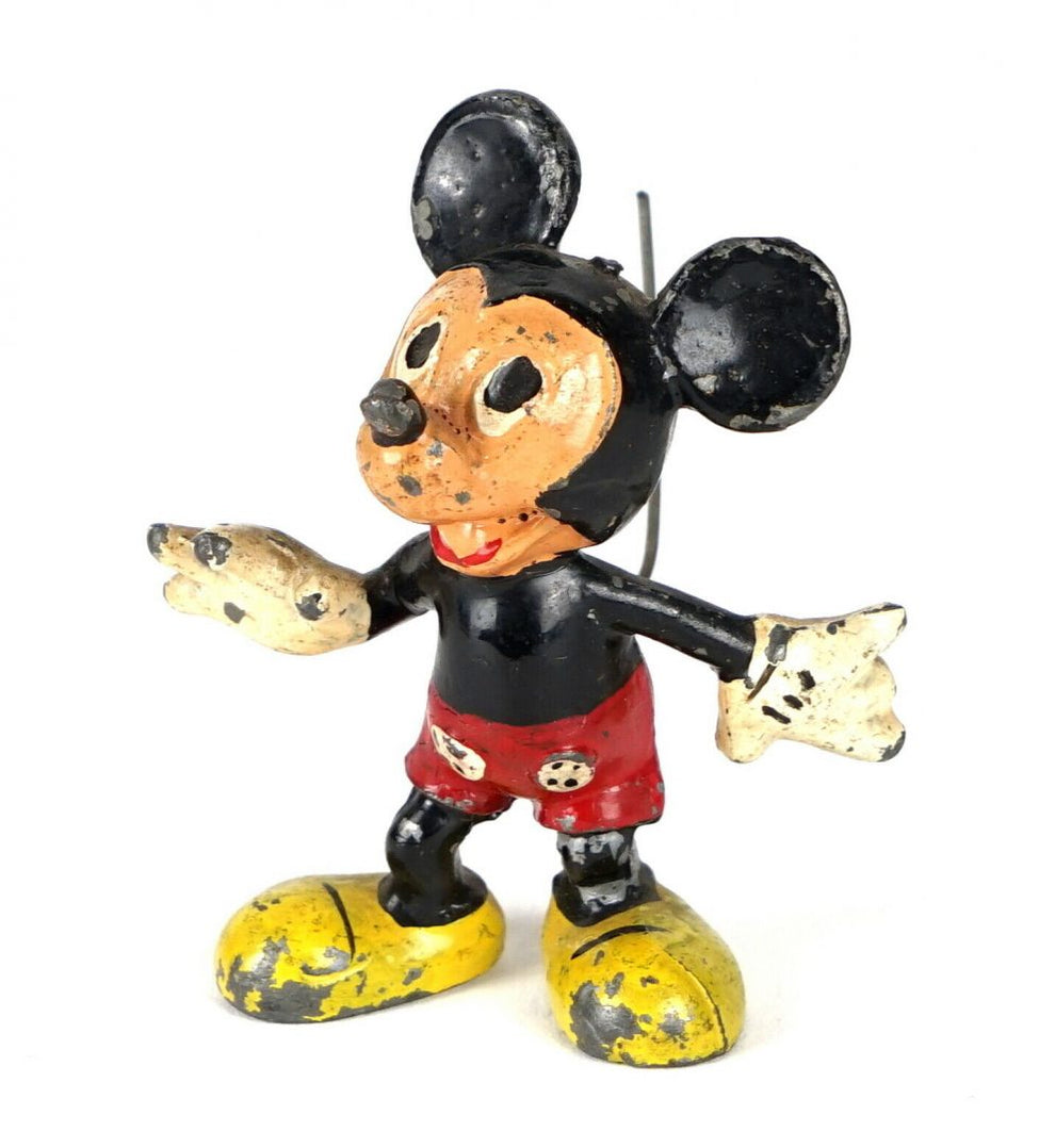 Sacul -Mickey Mouse- 1951-54 Painted Cast Lead Metal Walt Disney Figure ...